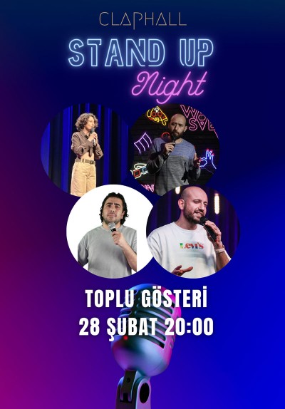 Stand Up Night | tiyatrolar.com.tr